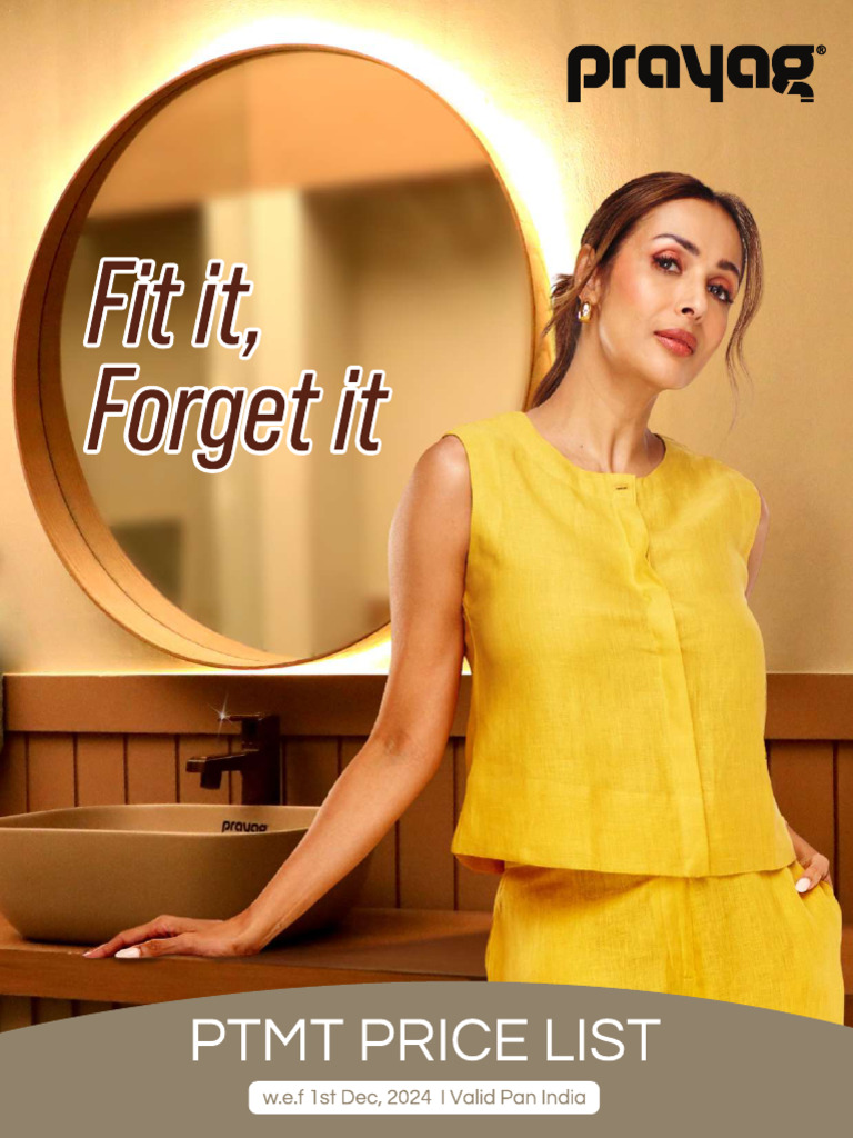 P.T.M.T. Price List Prayag | PDF | Tap (Valve) | Gas Technologies