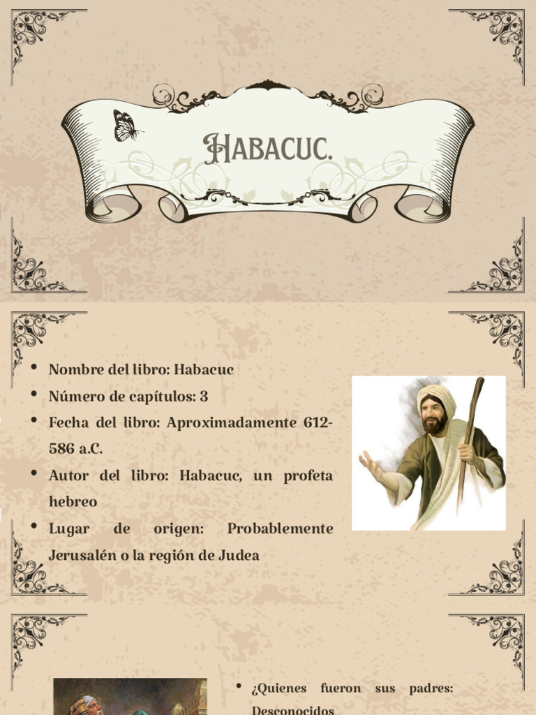 Profecías y Justicia en Habacuc | PDF