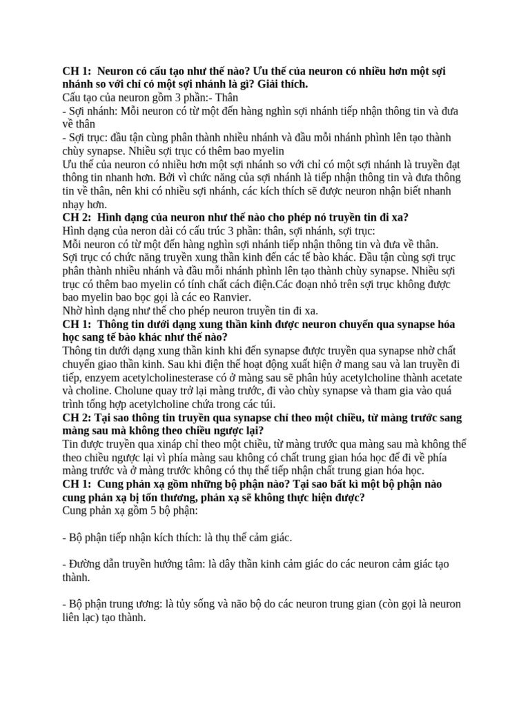 Sinh Ktra 15p Kì 2 | PDF