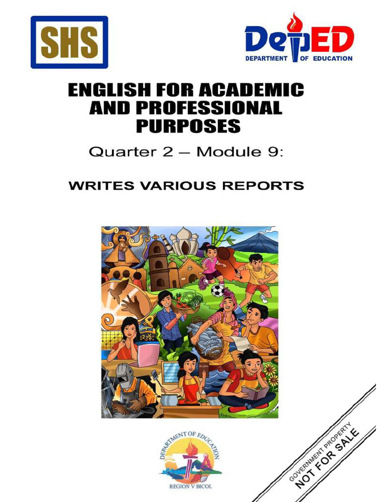English For Academic and Professional Purposes SLMs Quarter 2 (MODULE 9 ...