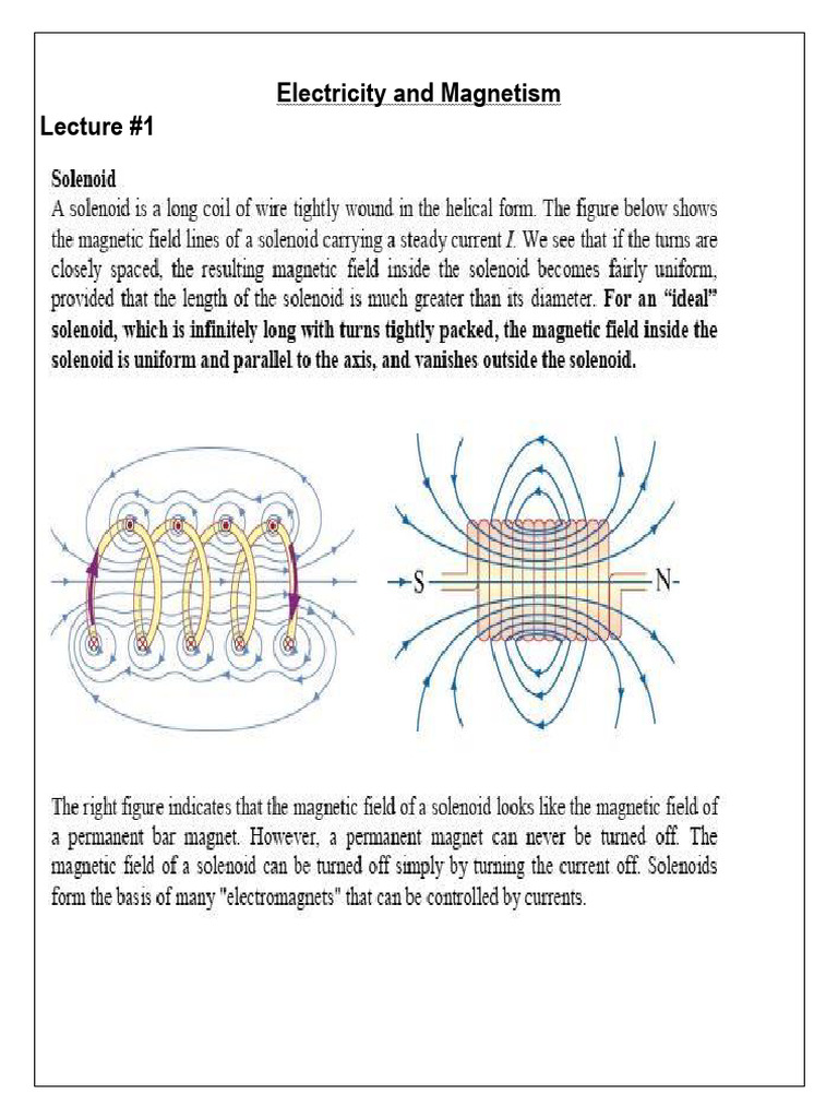 emt Doc1.notes for engineering | PDF | Electromagnetic Induction | Inductor