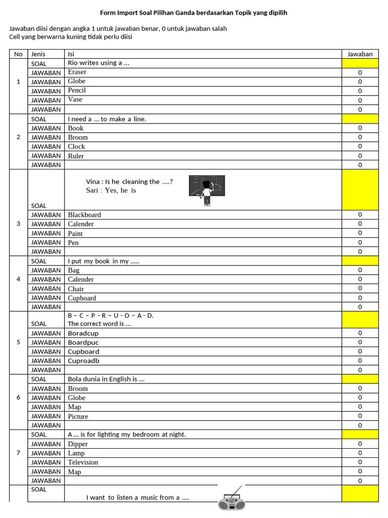 Bing 3 Soal Sas | PDF