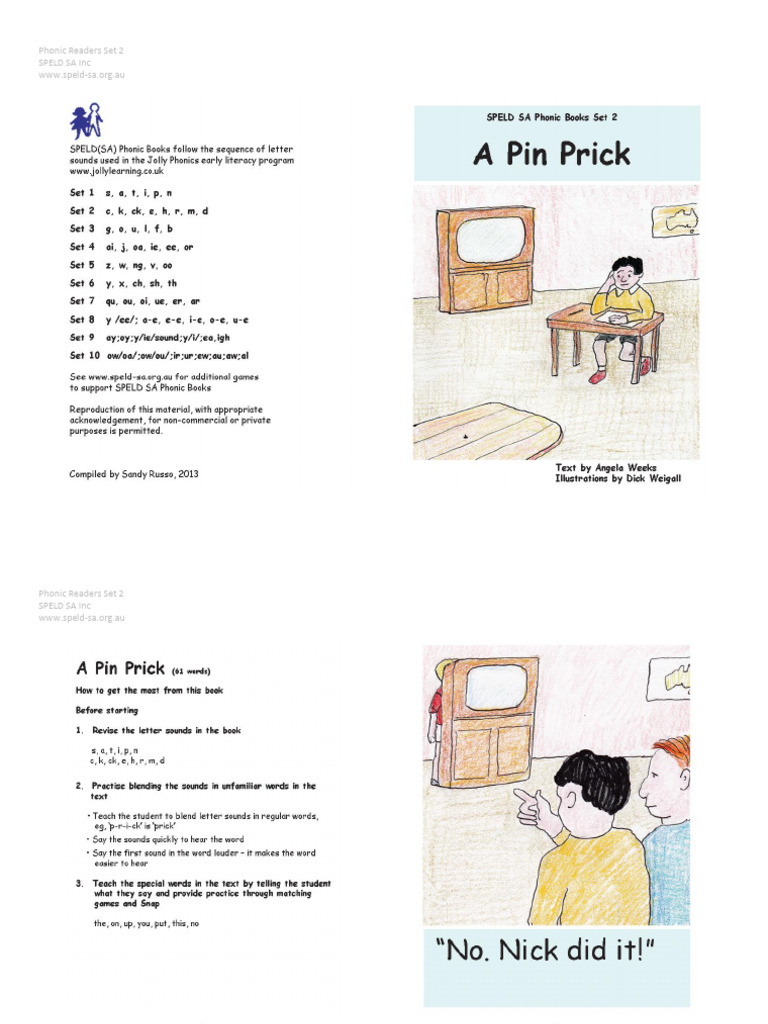 A Pin Prick | PDF