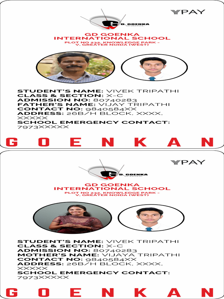 Parent Card | PDF
