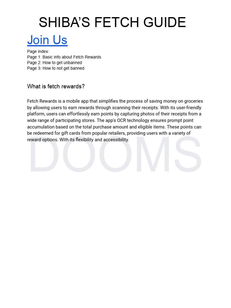 Shiba S Fetch Guide | PDF
