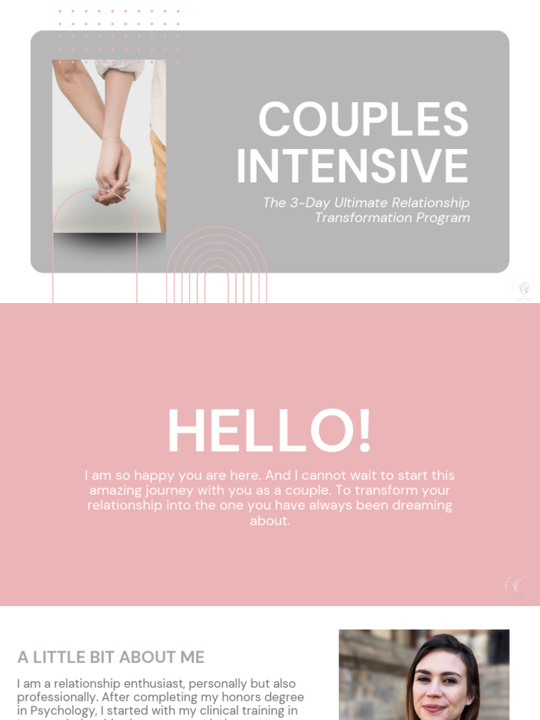 3-Day Couples Transformation | PDF | Intimate Relationships | Love