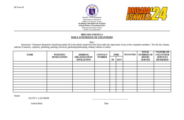 BE Form 4 | PDF