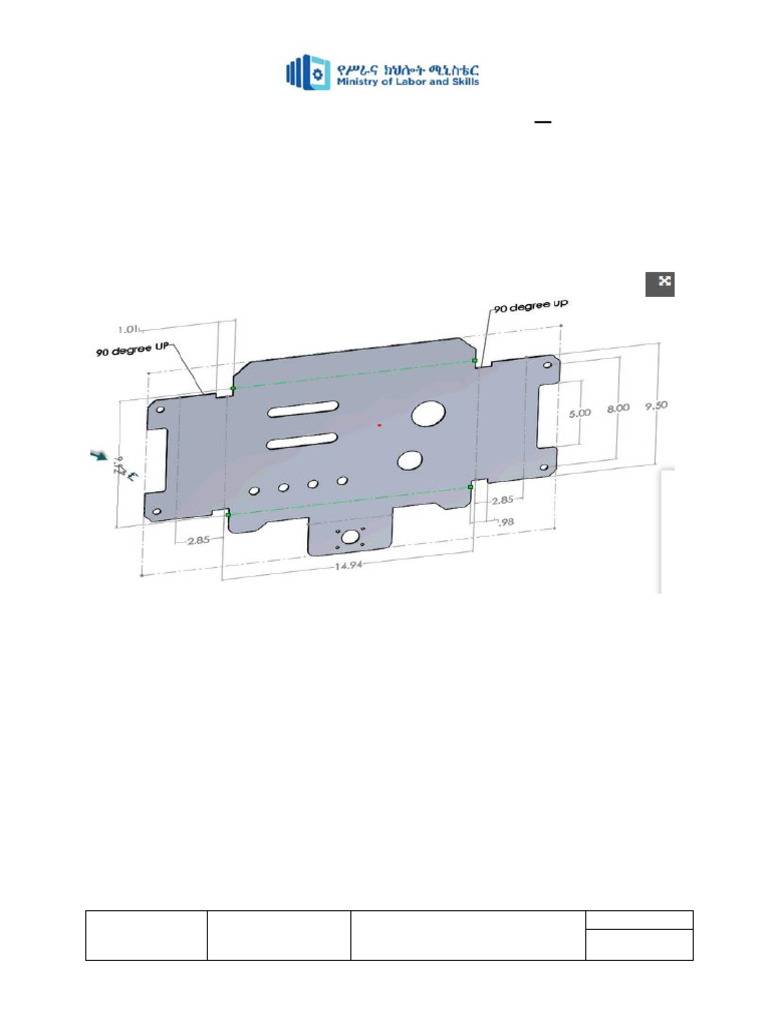 M02 Prepare Drawing For Fabrication Sheet Metal-1 | PDF | Sheet Metal ...