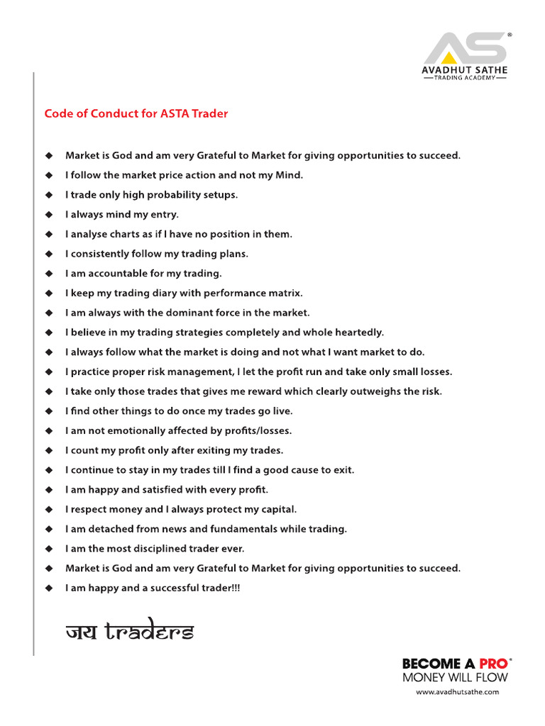 Asta Code of Conduct | PDF