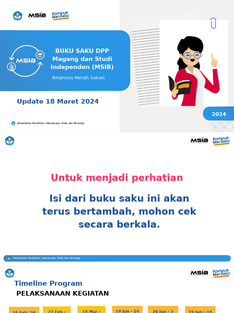 BUKU SAKU DPP Magang Dan Studi Independen (MSIB) | PDF