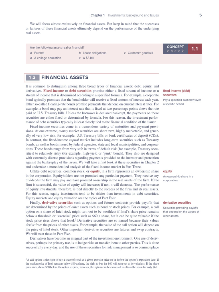 Essential of Investments 3 | PDF | Fixed Income | Bonds (Finance)