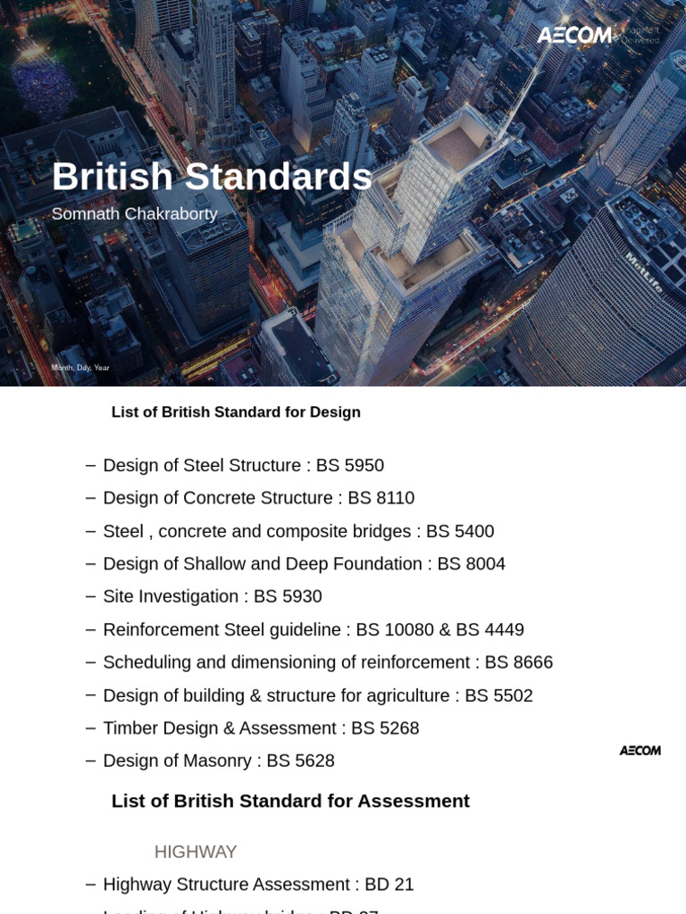 B.1 A Brief Introduction to British Standards | PDF