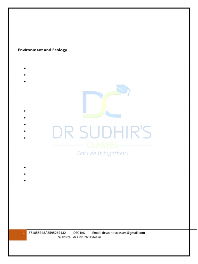 Environment and Ecology Short Notes PDF | PDF | Food Web | Biomass ...