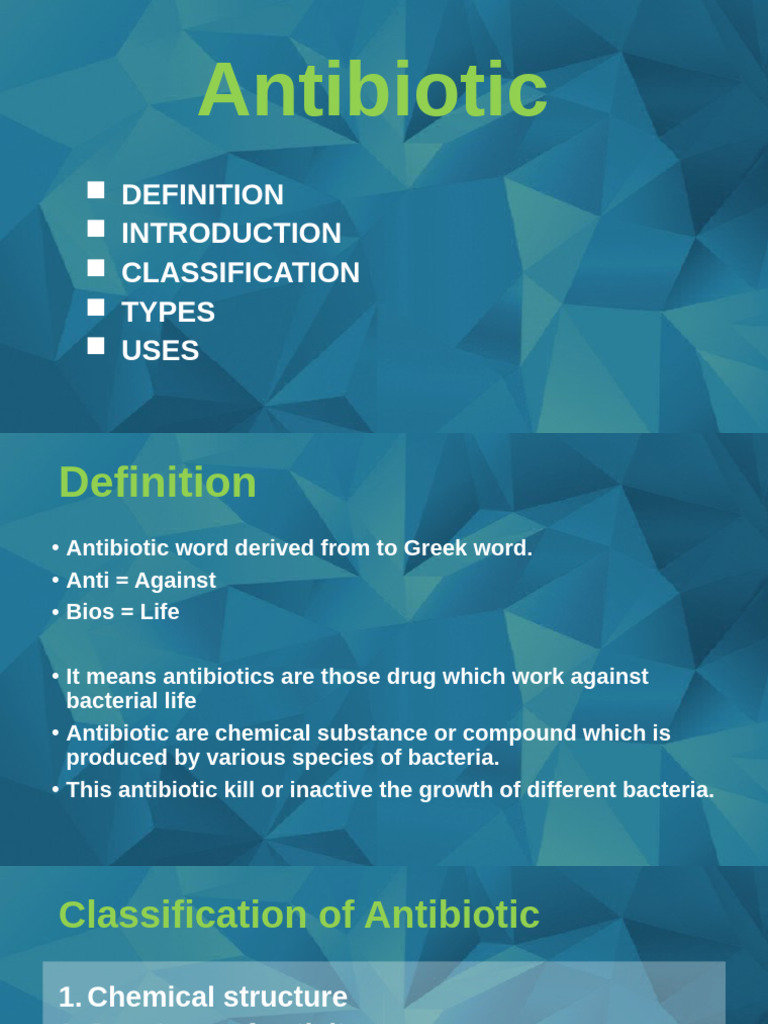 Comprehensive Guide to Antibiotics | PDF