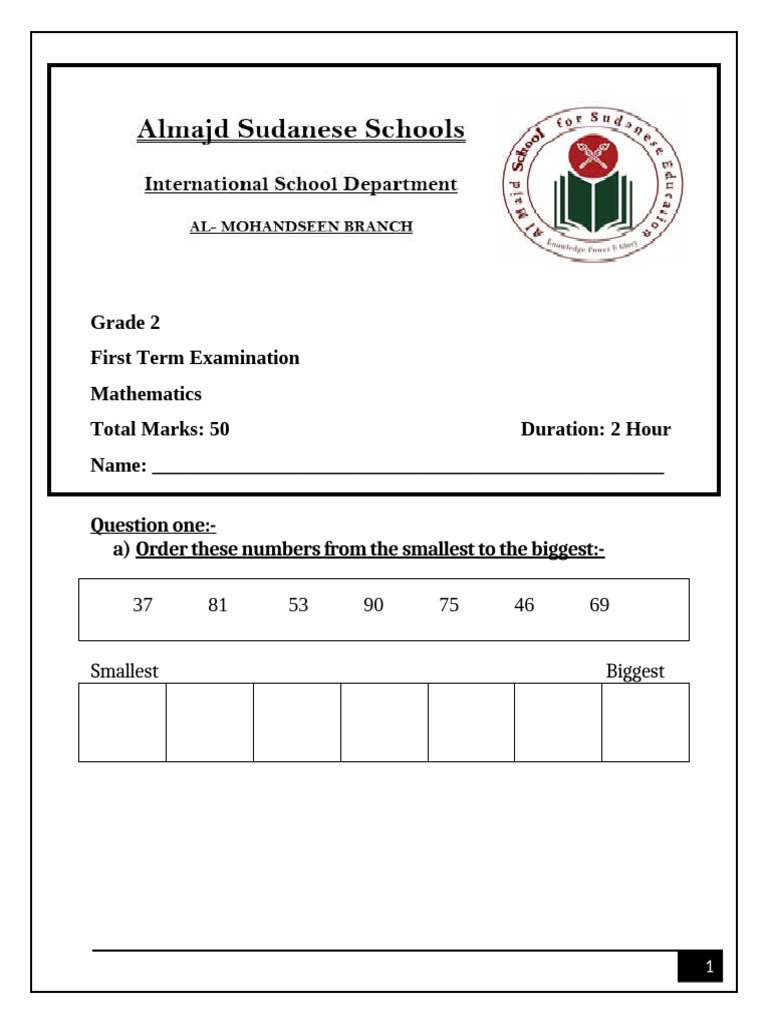 Math Grade 2 | PDF | Sphere | Mathematics
