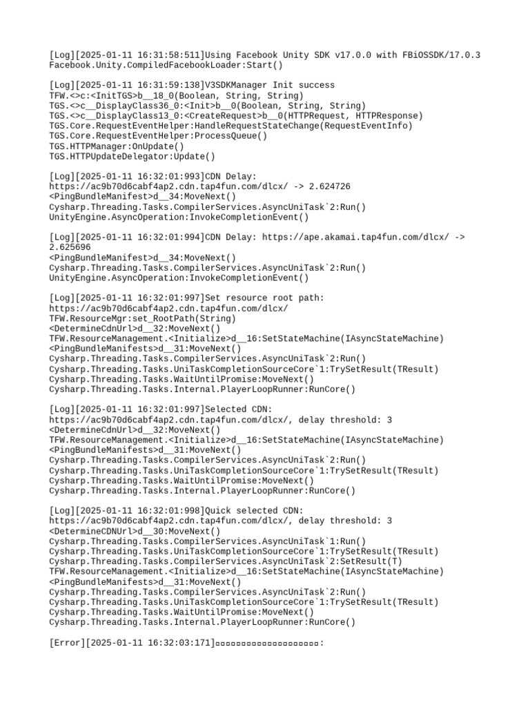 log-20250111163158 | PDF | Computer Programming | Software Engineering