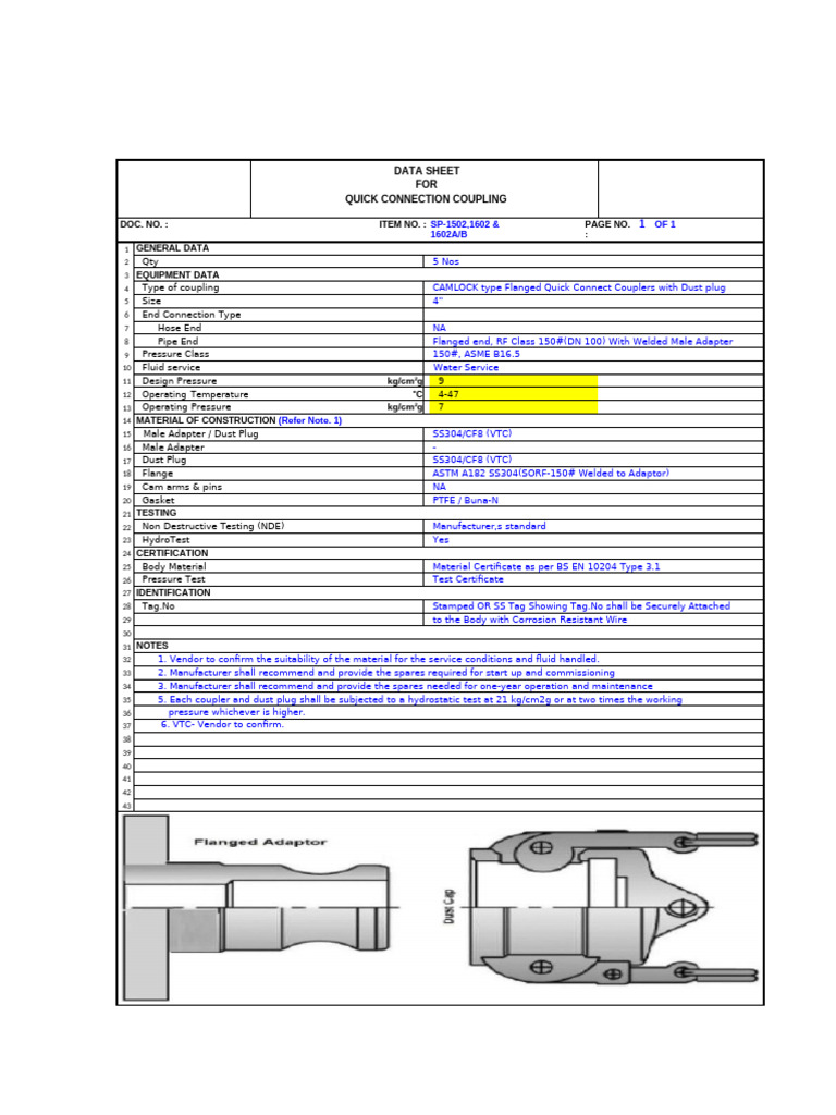 QCC DATASHEET - Copy | PDF | Mechanical Engineering | Materials