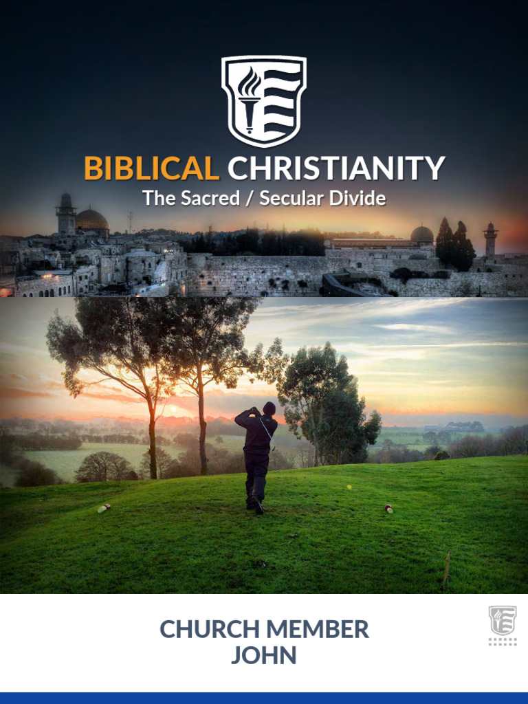 UNIT 6 the Sacred - Secular Divide | PDF | Disciple (Christianity ...