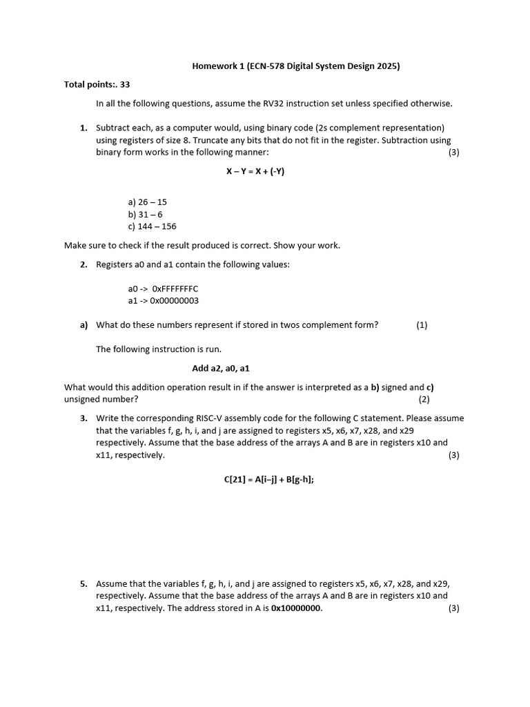 2025_ECN_578_HW1 | PDF | Software Engineering | Computer Engineering