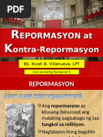 AP 8 q3 WK 3 - Repormasyon | PDF