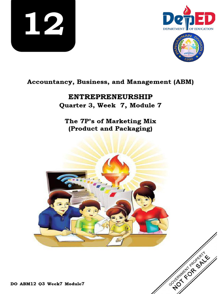 ABM - Q3 - Week 7 - Module 7 - Marketing Mix in Relation Product and ...