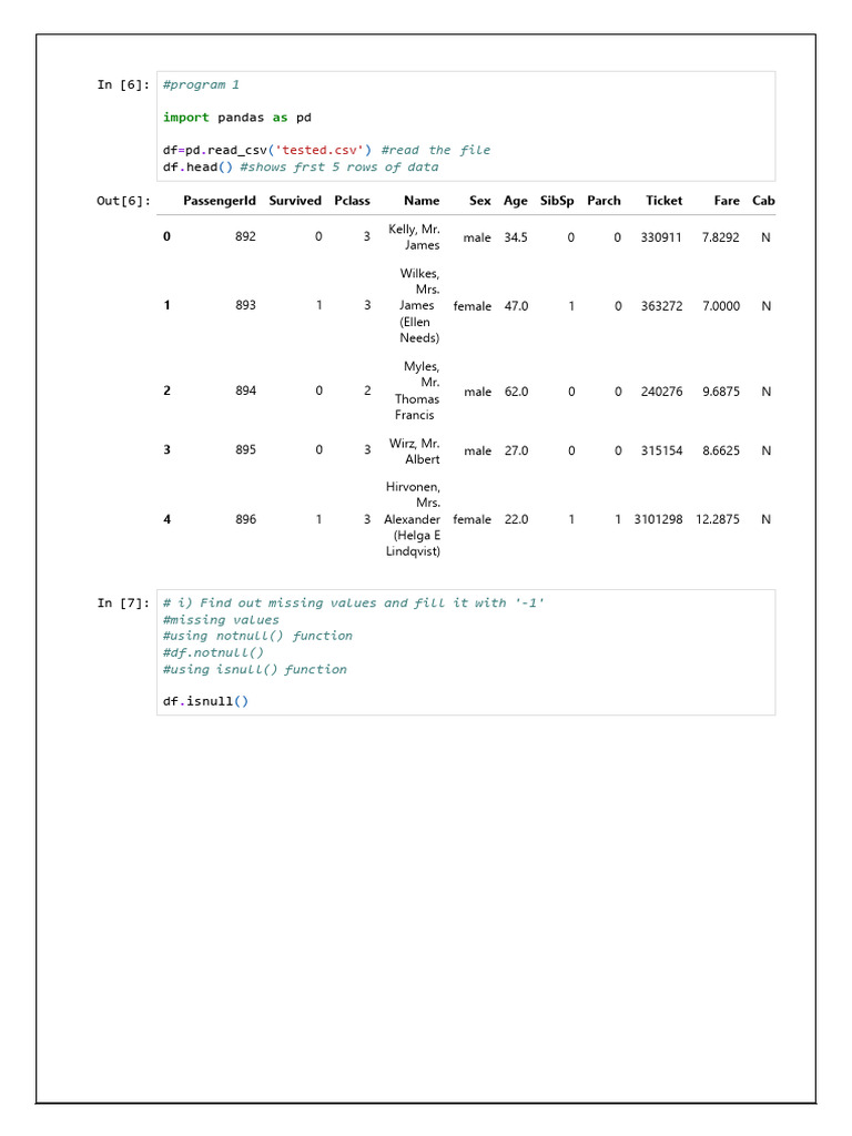 Dataset Visualization Basic Ml-1 | PDF | Data
