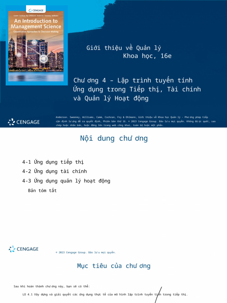 IMS_16e_Ch04_PowerPoint | PDF