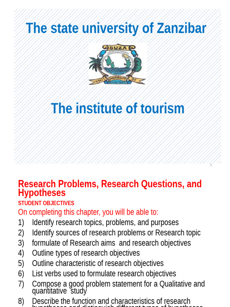 LECTURE 2 IDENTIFICATION OF RESEARCH PROBLEMS | PDF | Hypothesis ...