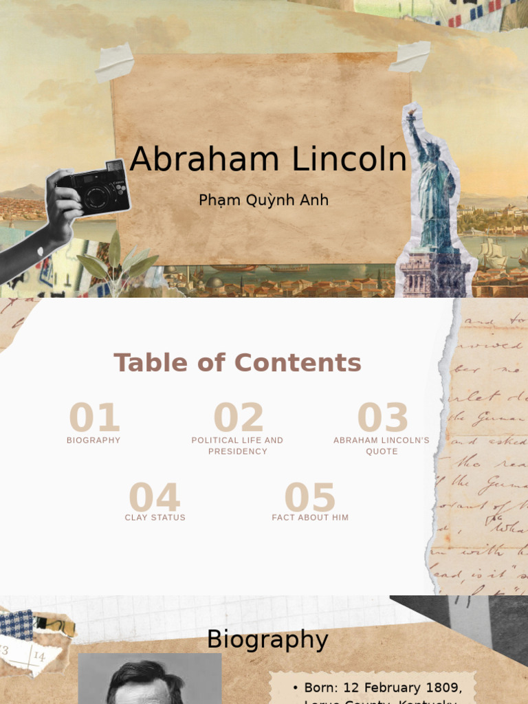 Abraham Lincoln: Life and Legacy | PDF | Abraham Lincoln | American ...