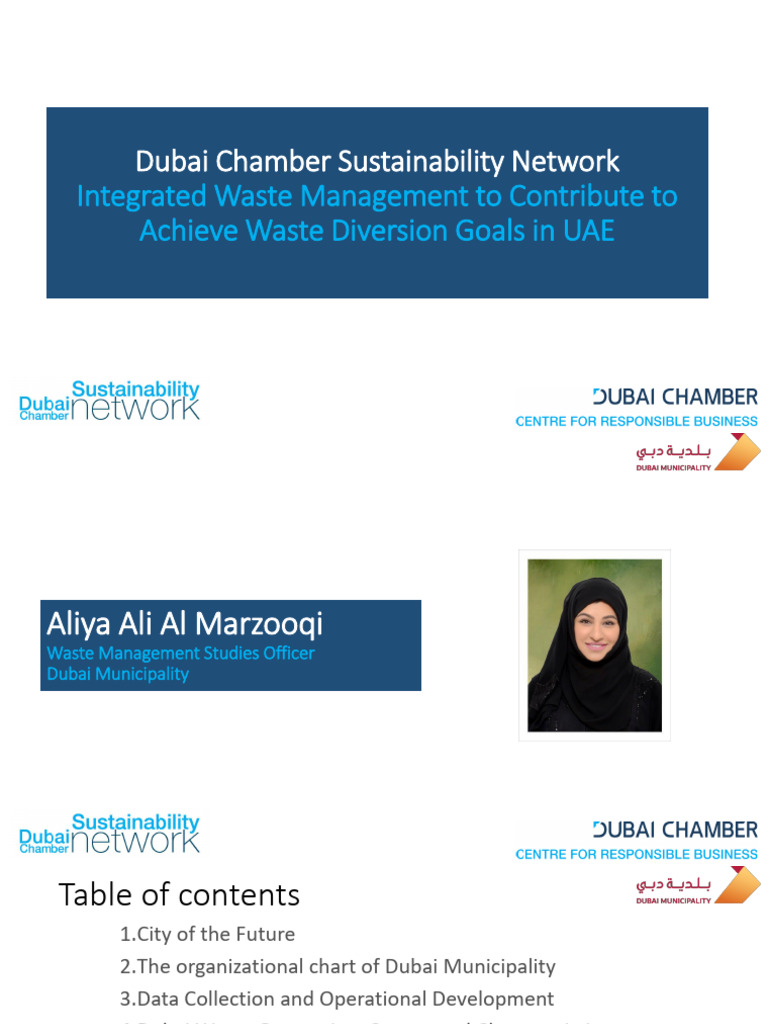 UAE Waste Management Strategies Overview | PDF | Waste Management | Waste