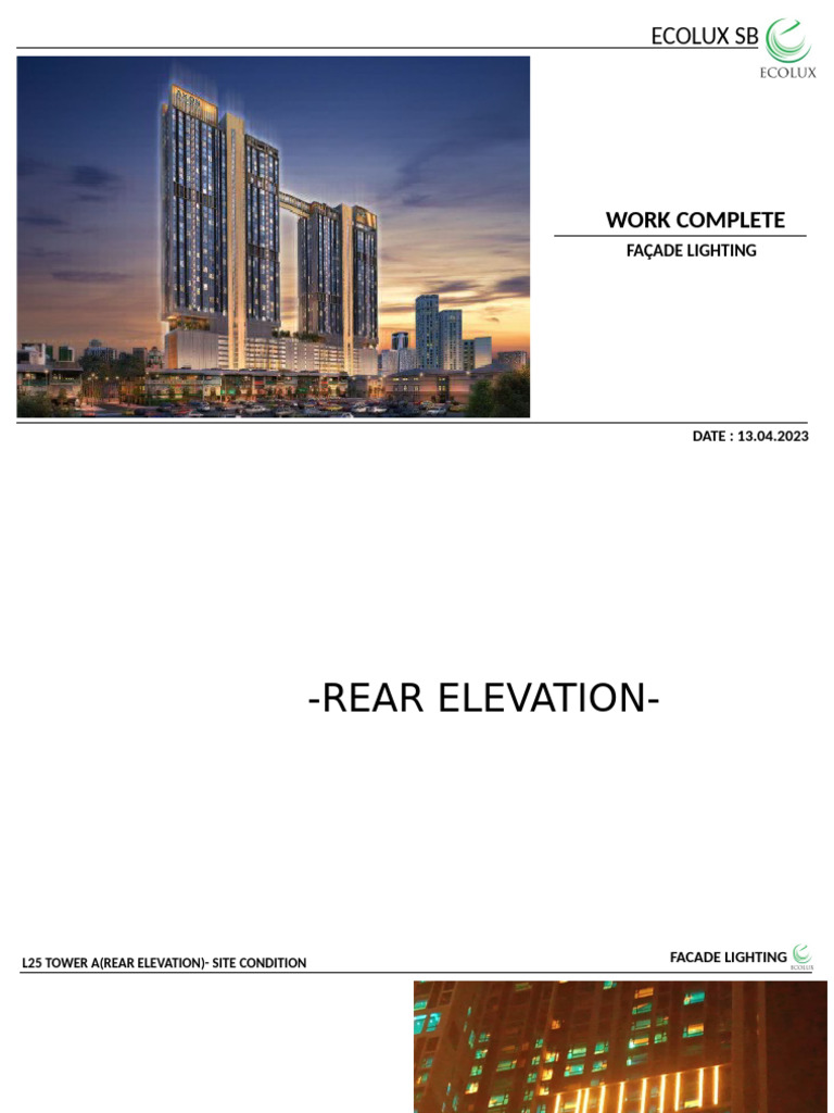 Axon Residence - Work Complete | PDF