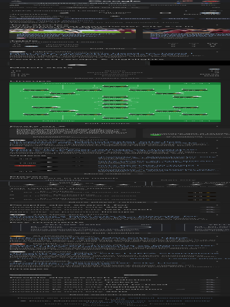 Juventus Vs Man City - Google Search | PDF | Association Football Clubs ...