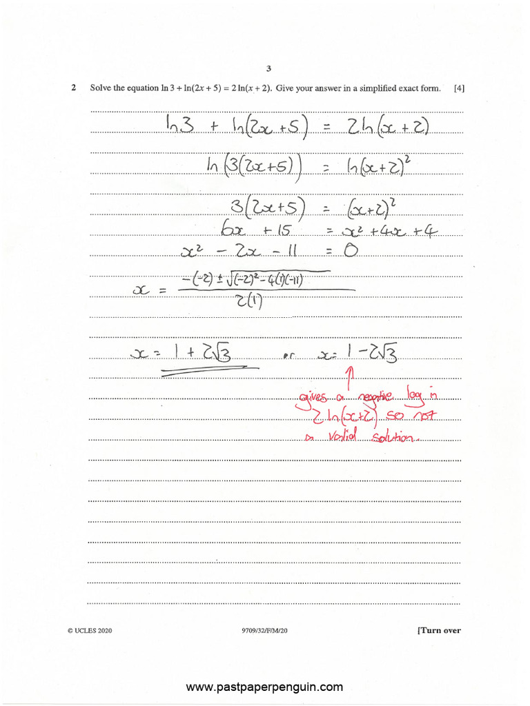 A Logarithm and Exponential Equations and Inequalities 2 1 | PDF