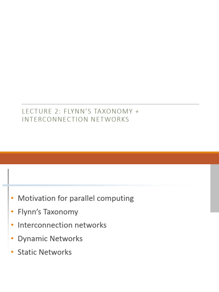 02 Lecture Flynn IN | PDF | Parallel Computing | Central Processing Unit