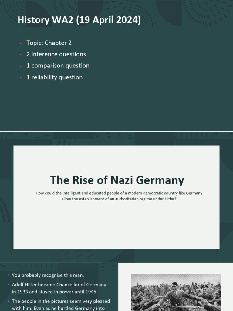 Rise of Nazi Germany - Weaknesses of The Weimar Government (Group Work ...