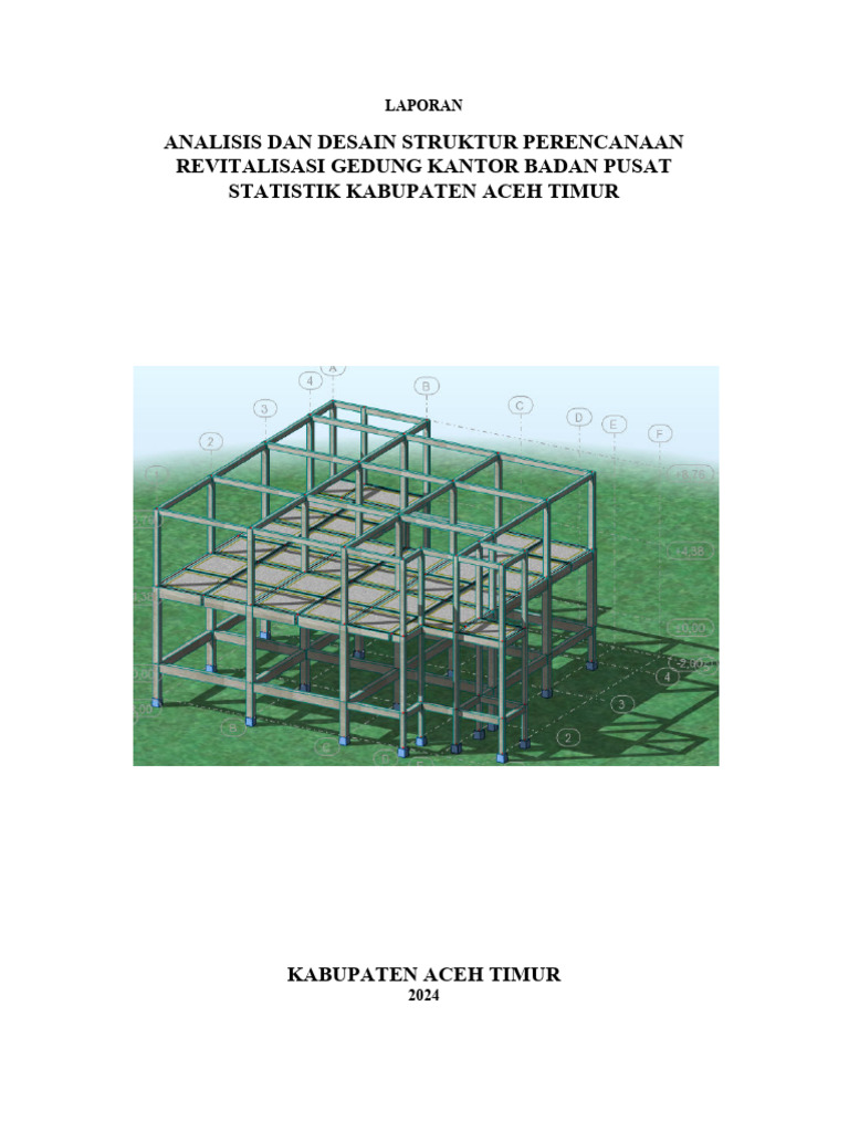 Revitalisasi Gedung BPS Aceh Timur 2024 | PDF