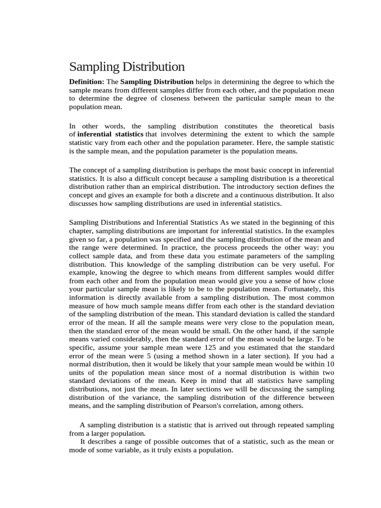 Statistics For Management 2 | PDF | Standard Error | Errors And Residuals