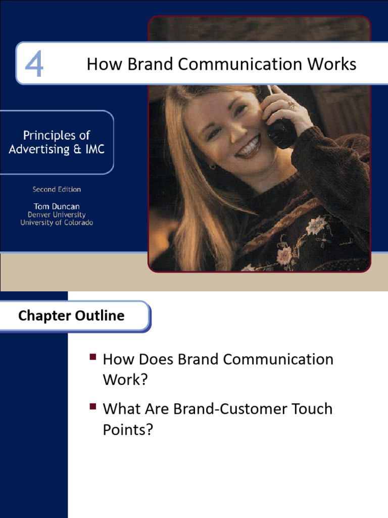 Integrated Marketing Communications - Chapter 4 Slides | PDF | Brand ...