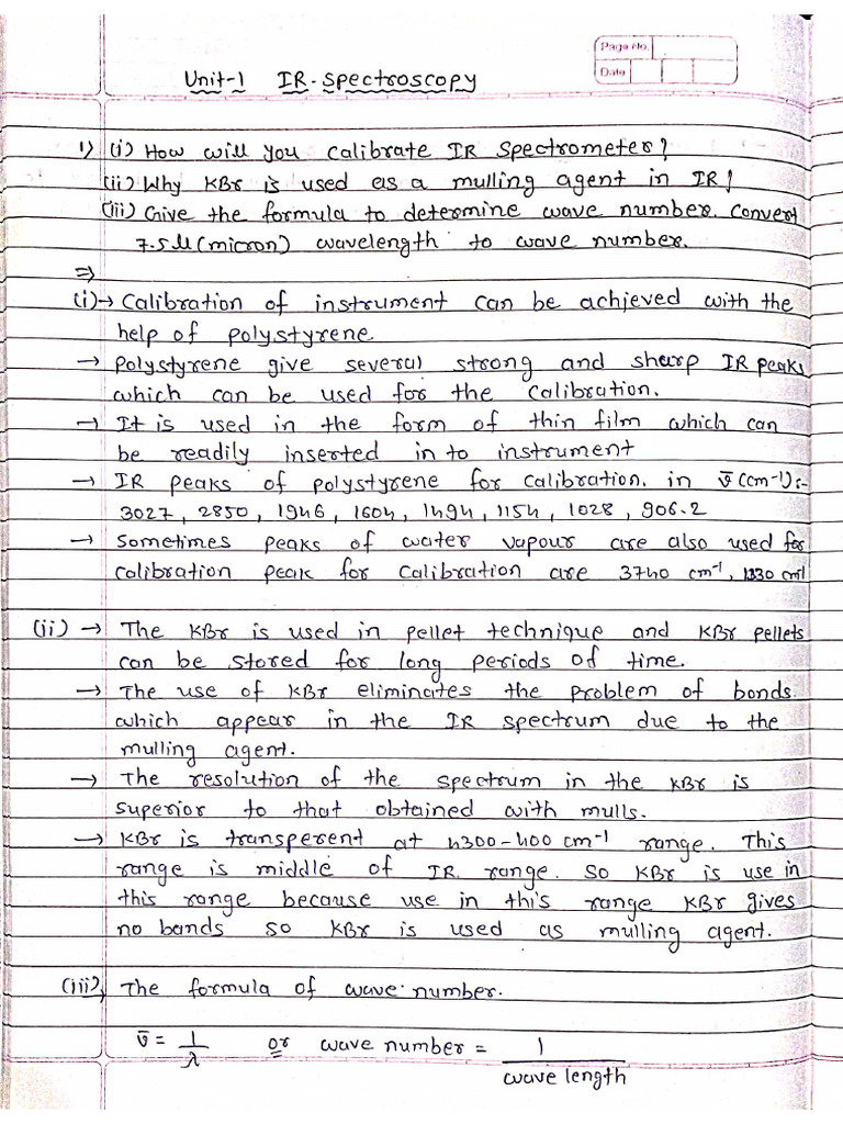 Paper 4 Unit 1 Solution | PDF