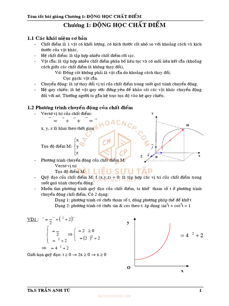 Vật Lý 1 HCMUT | PDF