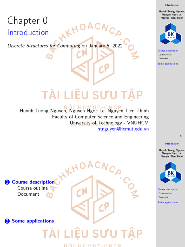 Discrete Structures | PDF | Discrete Mathematics | Mathematics