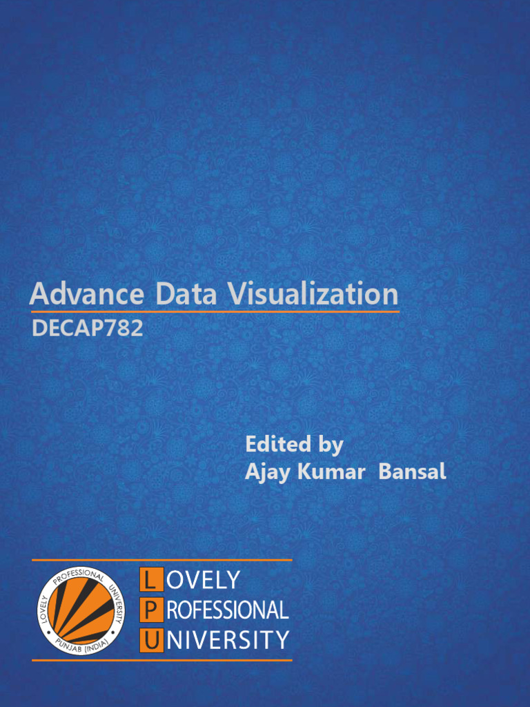 Decap782 Advance Data Visualization | PDF | Level Of Measurement | Categorical Variable