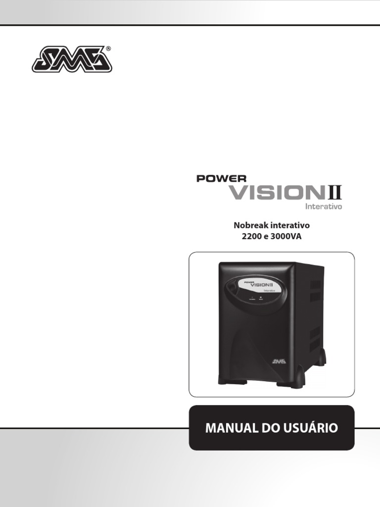 Manual Power Vision II | PDF | Fonte de energia | Rede de computadores