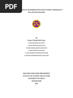 Discrimination Portrayed in Hidden Figures | PDF | Hidden Figures ...