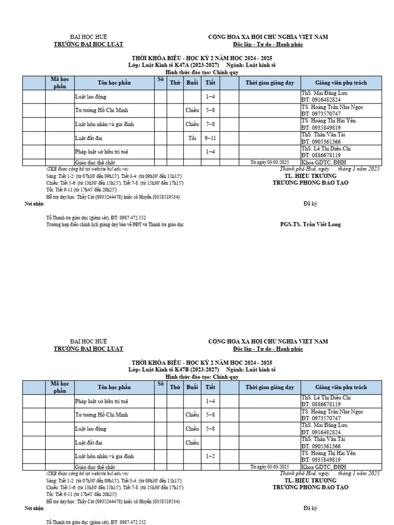 TKB LuatKT K47 - HK2 | PDF