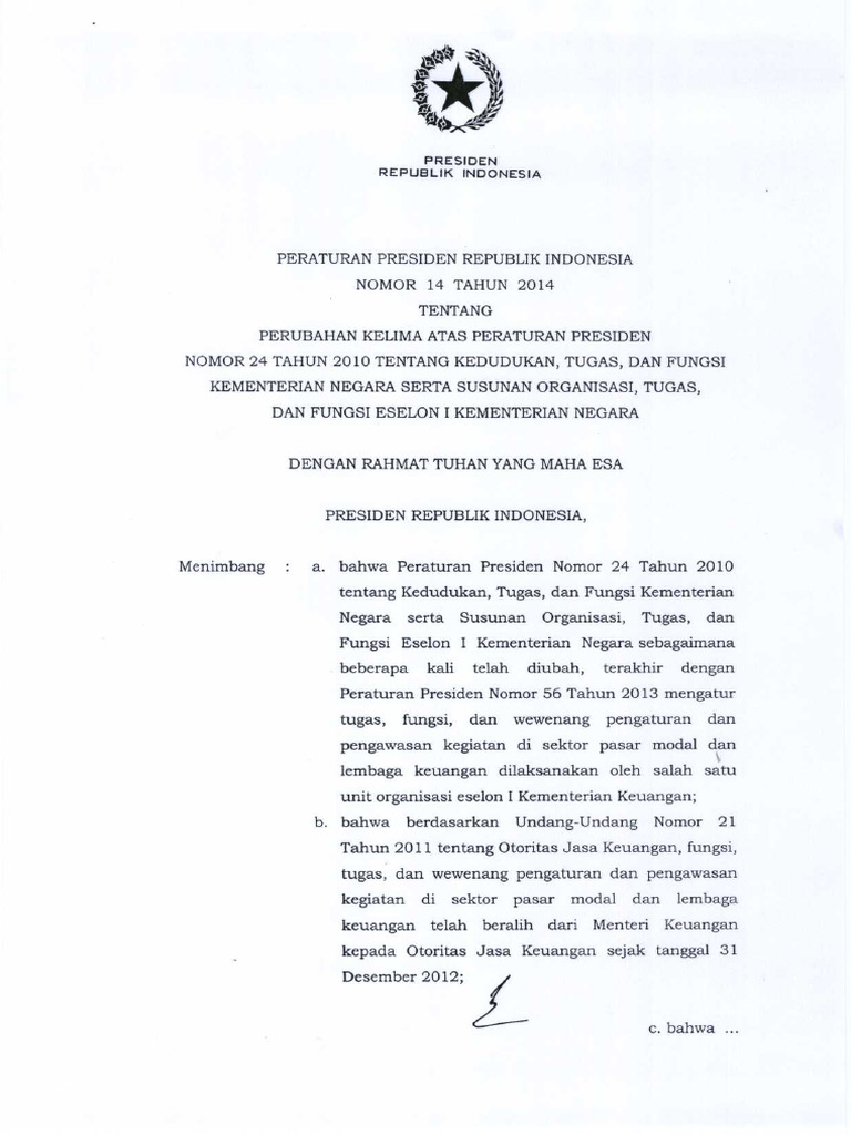 UU Nomor 6 Tahun 2023 | PDF