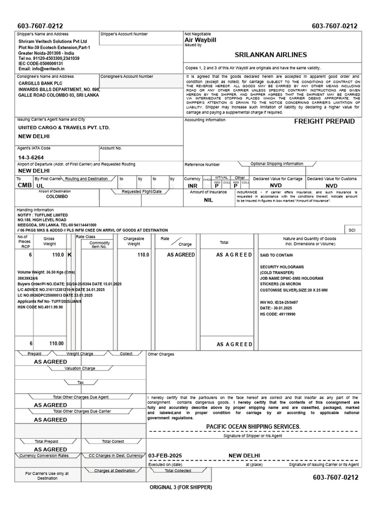 DM 603-76070212 | PDF