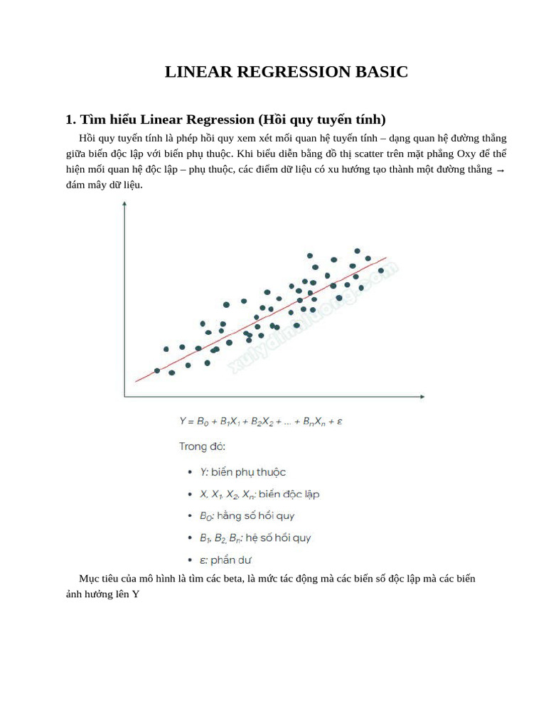 Linear Regression Basic | PDF