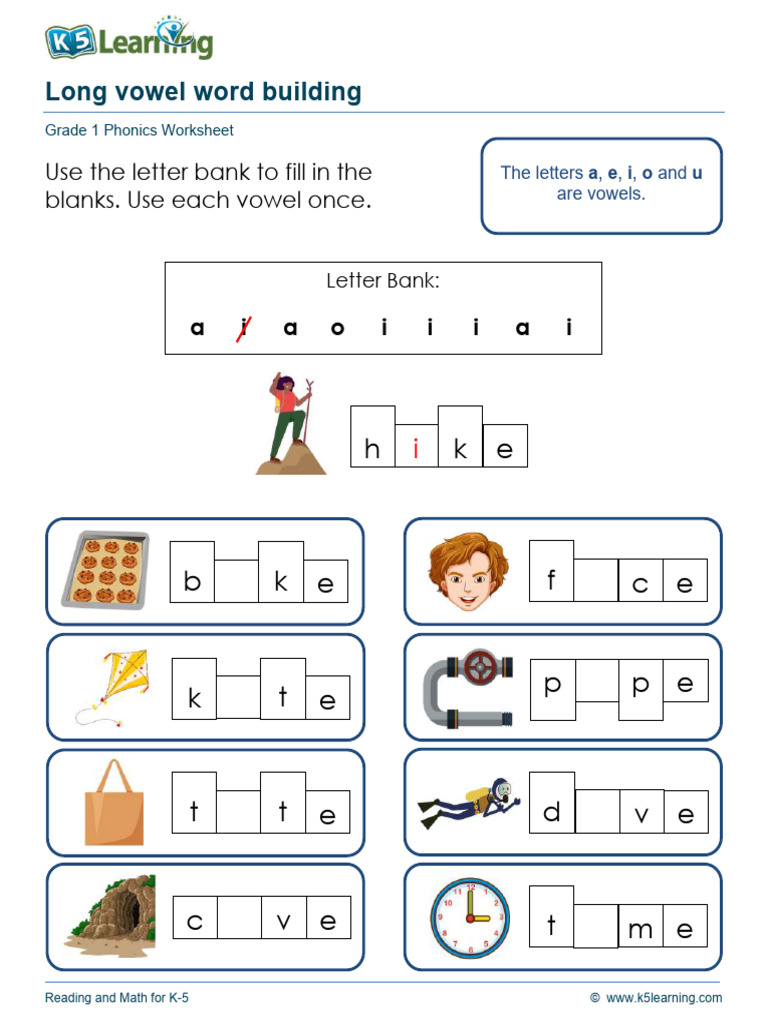 Grade 1 CVC Words Uem | PDF