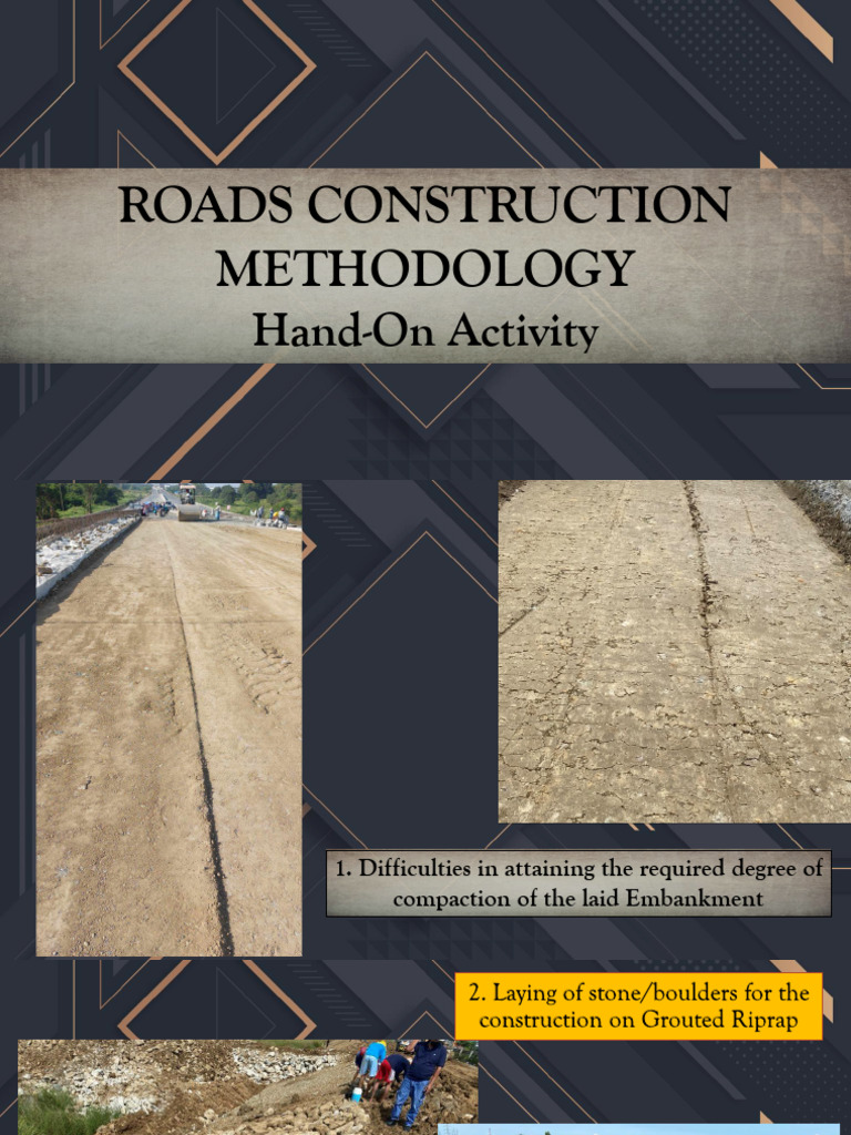 Road Construction Methodology Guide | PDF